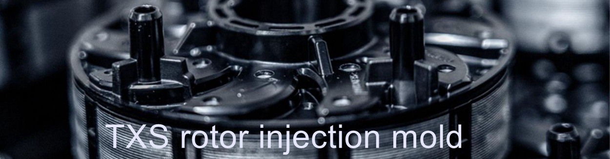 precision rotor injection mold plastic parts PBT molding