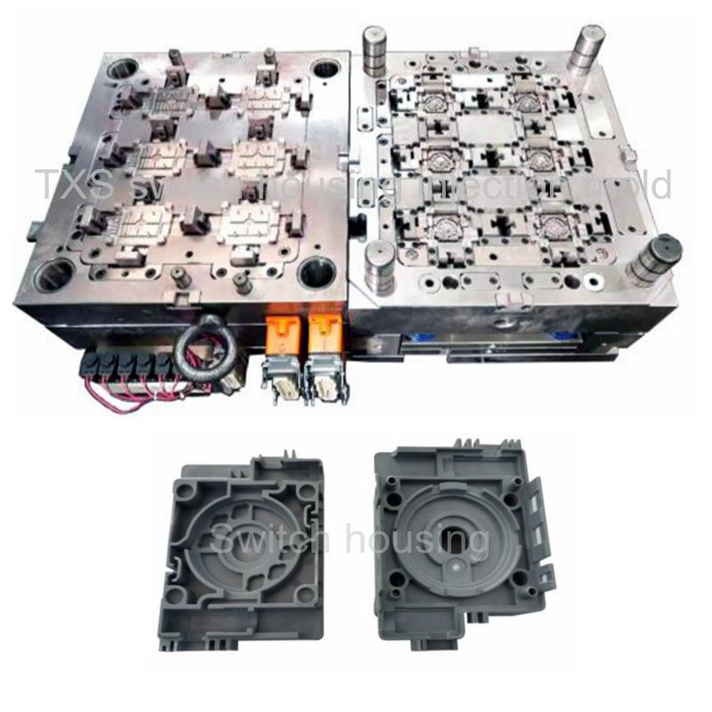 electric plastic switch housing enclosure injection mold