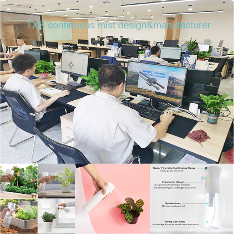 continuous mist trigger spray pump injection mold