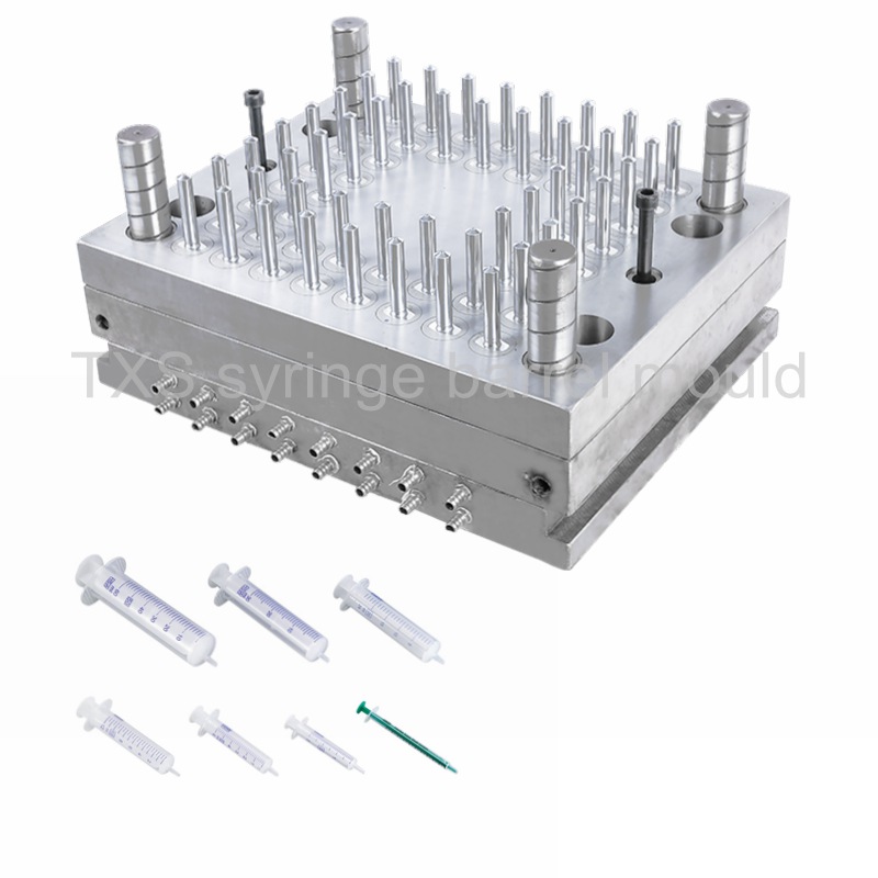 medical disposable syringe plastic injection mould