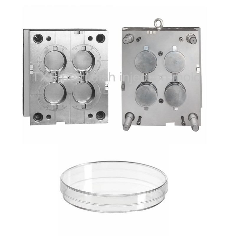 medical petri dish plastic injection mold