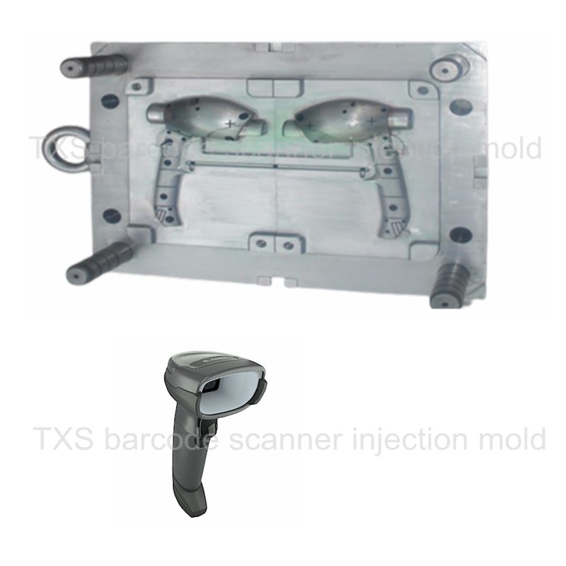 precision barcode scanner shell plastic injection mold