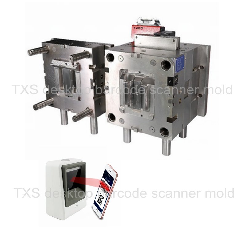 precision desktop barcode scanner plastic injection mold